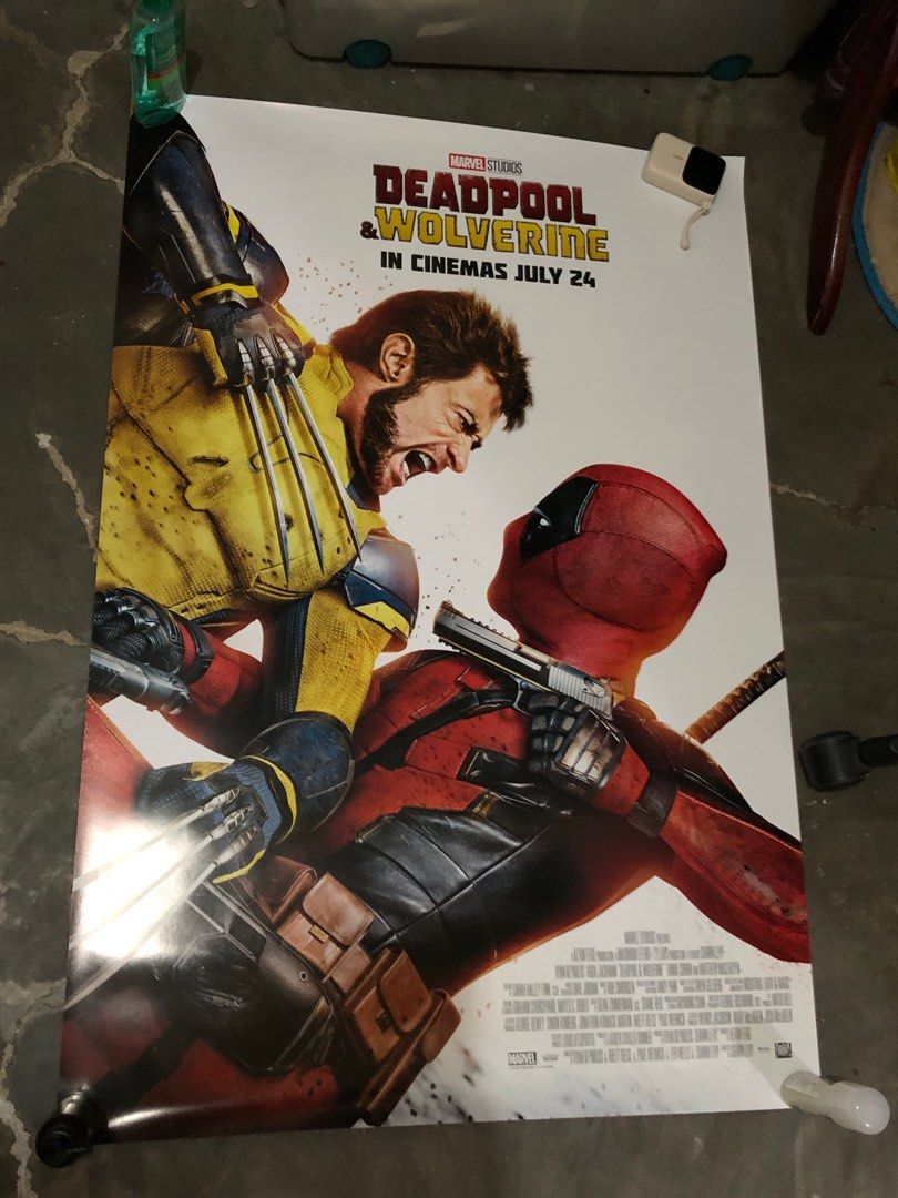 Deadpool movie poster, Hobbies & Toys, Memorabilia & Collectibles ...
