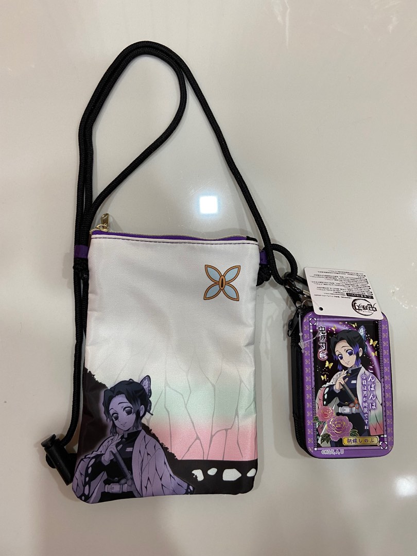 Demon Slayer Shinobu Kocho Sling Bag, Men's Fashion, Bags, Sling Bags ...