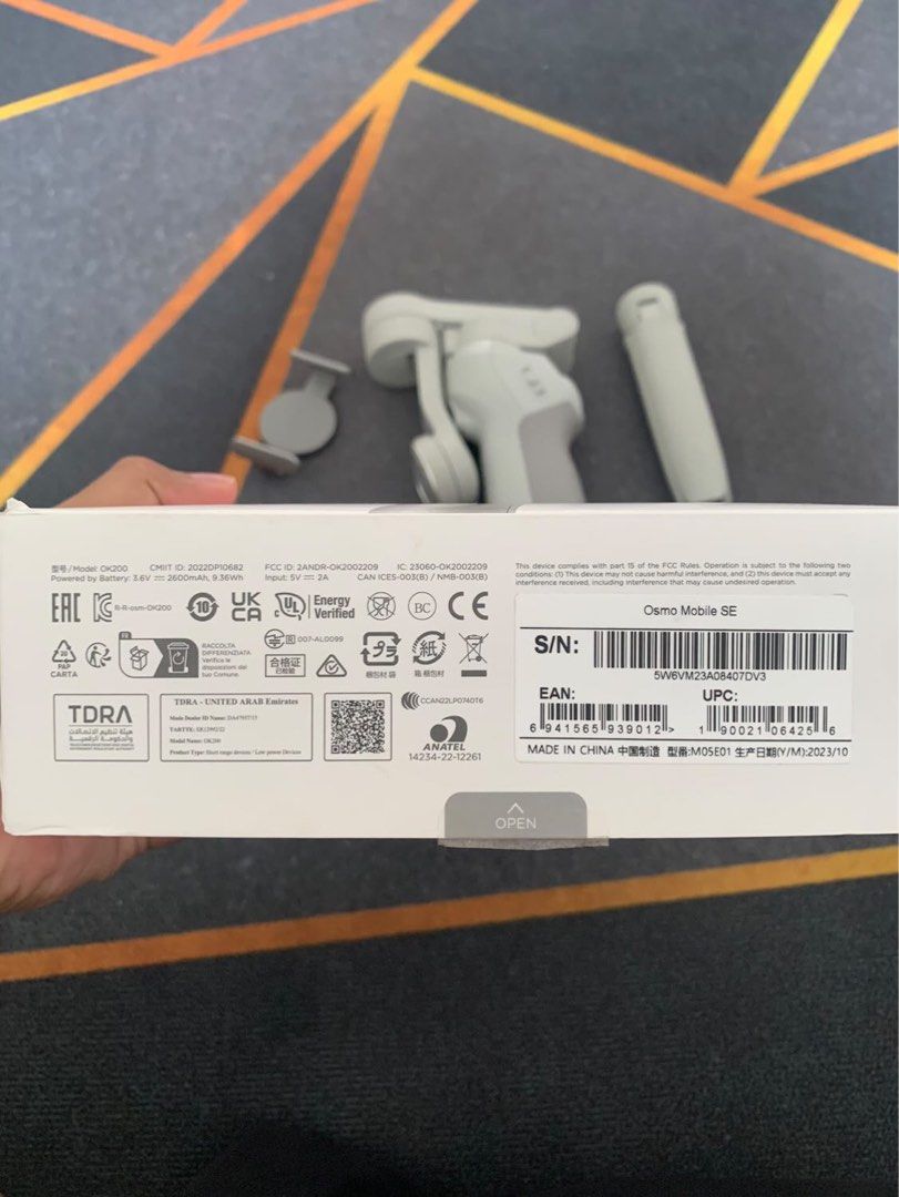 DJI Osmo Mobile SE, Photography, Photography Accessories, Gimbals ...