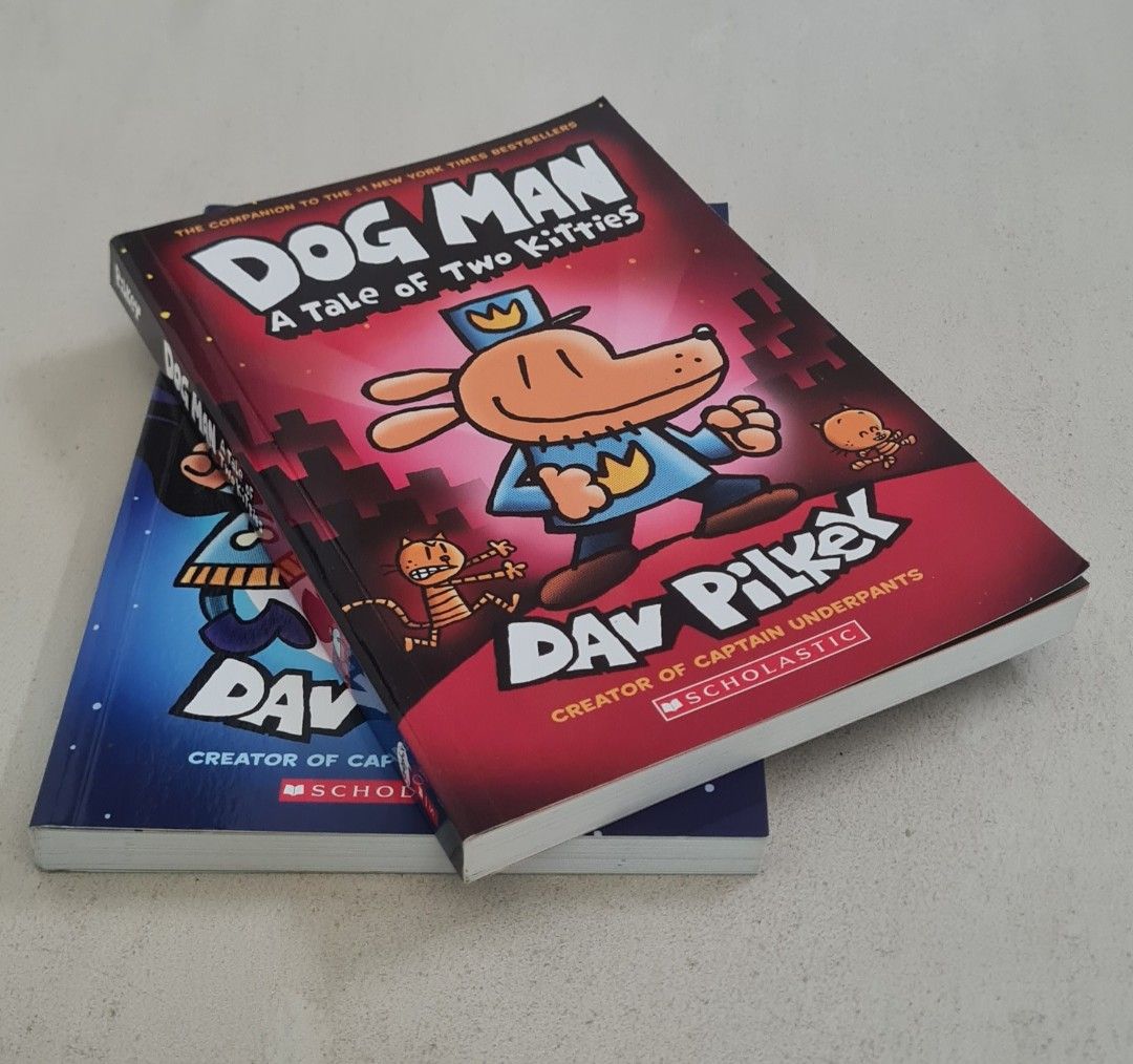 Dog Man storybooks by Dav Pilkey, Hobbies & Toys, Books & Magazines ...
