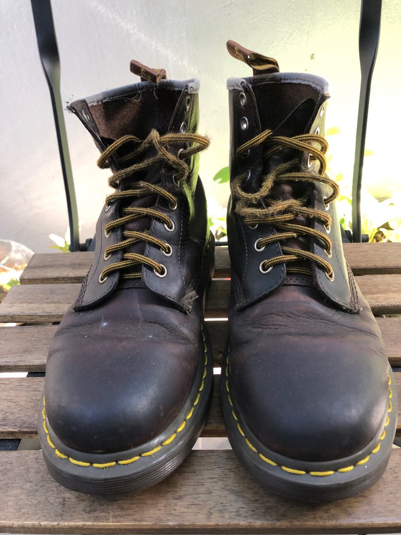 Dr. Martens Original 1460 Brown, Men's Fashion, Footwear, Boots on ...