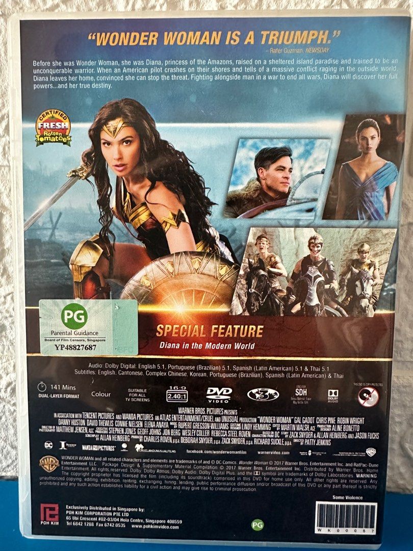 DVD - Wonder Women Movie , Hobbies & Toys, Music & Media, CDs & DVDs on ...