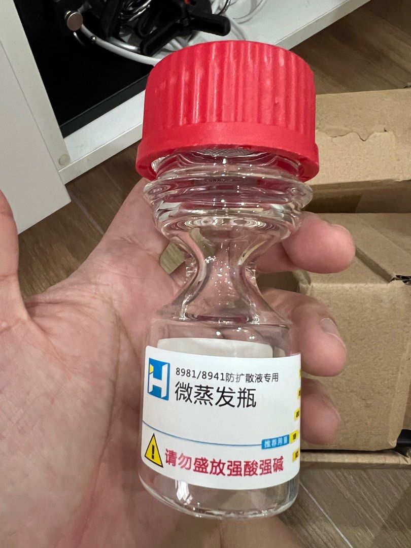 Epilame bottle glass for fixodrop and epilame, Hobbies & Toys ...