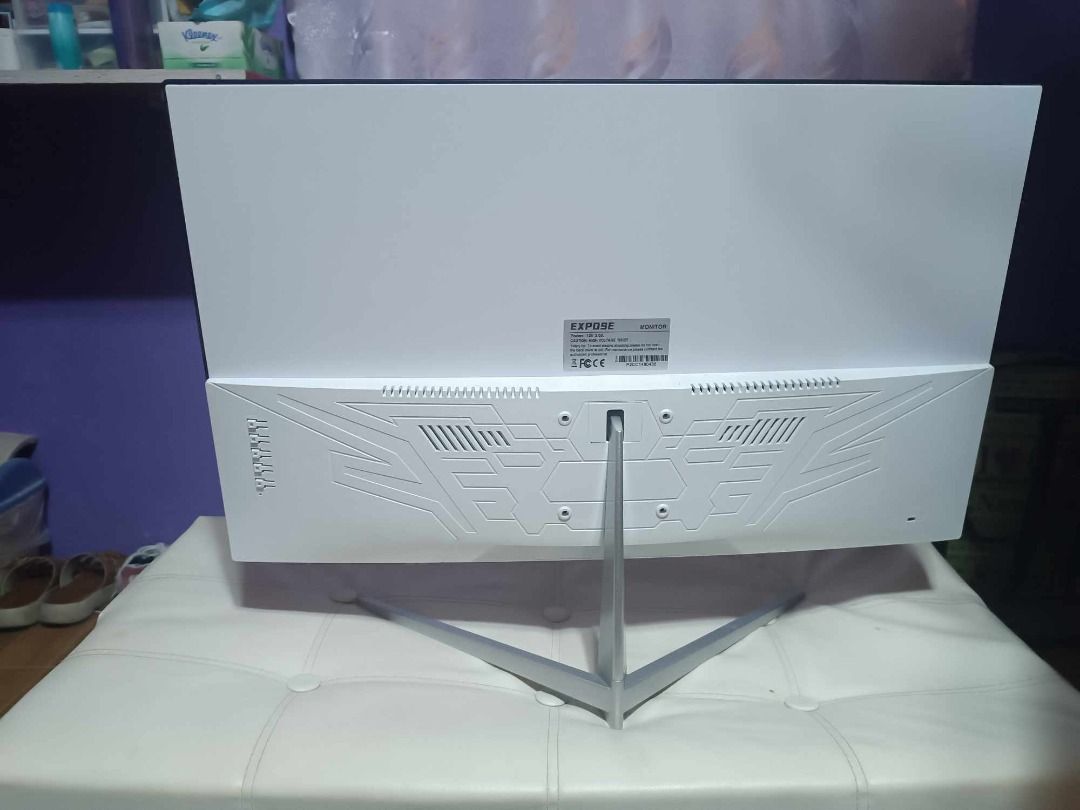 EXPOSE Gaming 27" Inch Monitor PC Curved 75HZ FHD Frameless Monitor ...