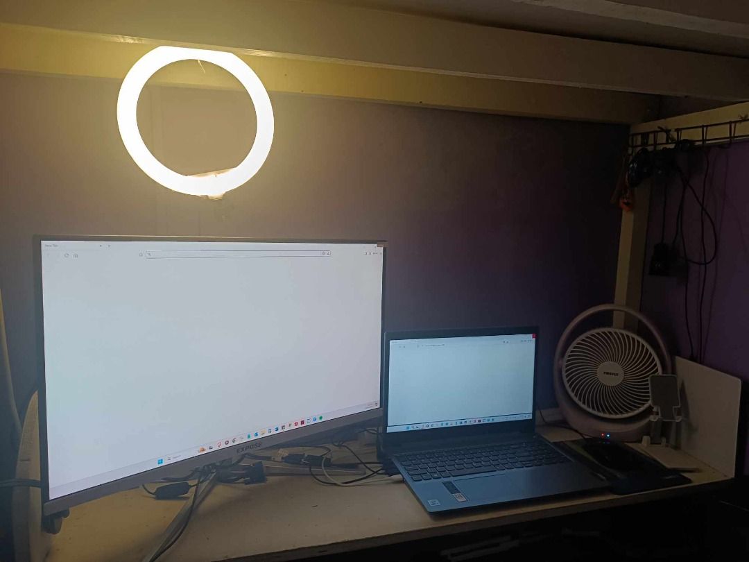 EXPOSE Gaming 27" Inch Monitor PC Curved 75HZ FHD Frameless Monitor ...