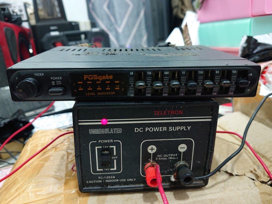 Fosgate vintage car graphic equalizer booster, Audio, Other Audio Equipment on Carousell