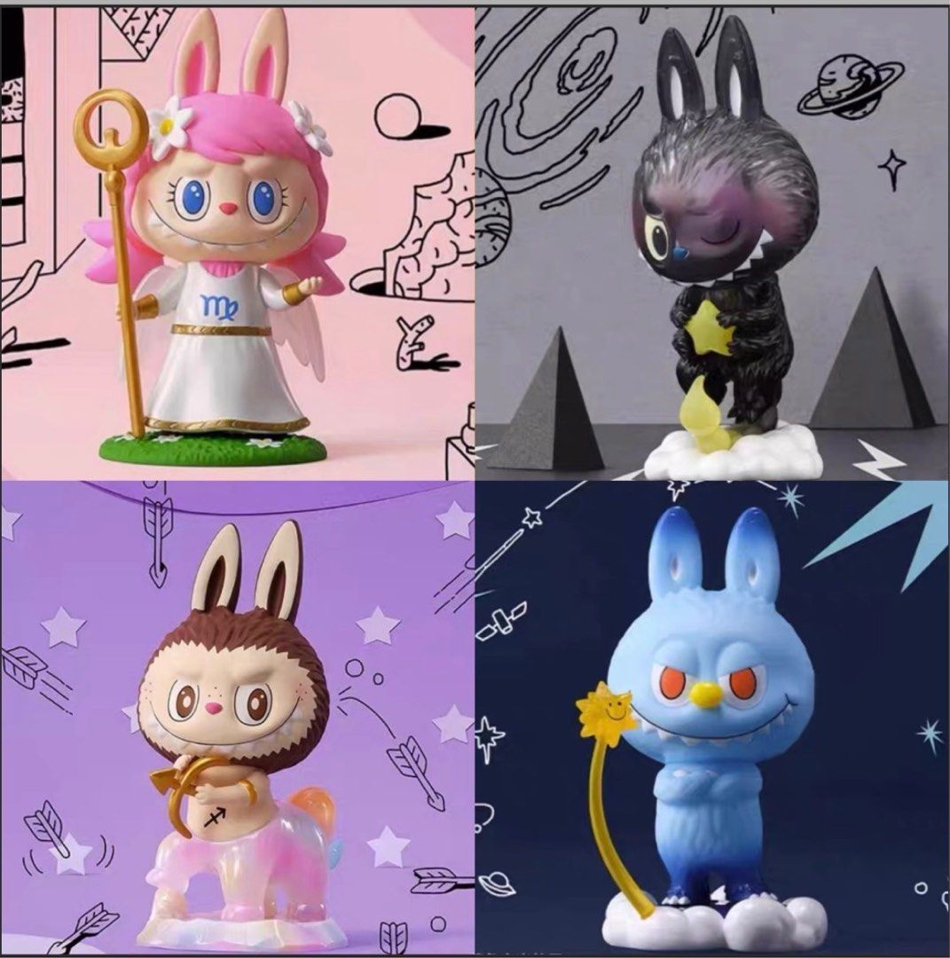 [Free Delivery] POP MART: LABUBU The Monsters Constellation Series - Blind Box, Individual ...