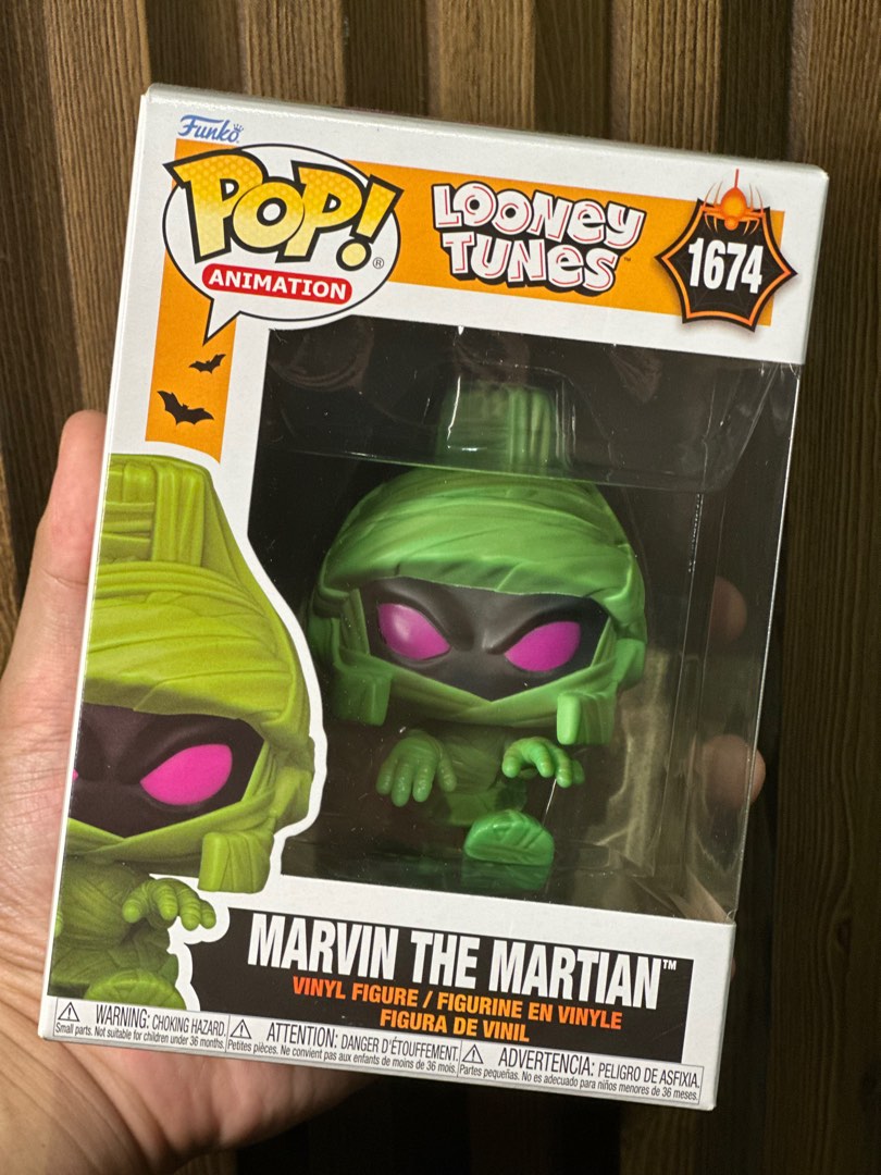 Funko Pop (Marvin the Martian), Hobbies & Toys, Toys & Games on Carousell