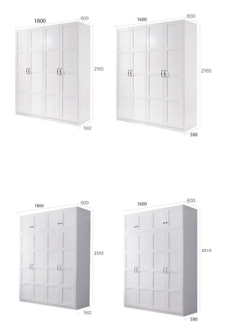 GALVES Victorian Wardrobe, Furniture & Home Living, Furniture, Shelves ...