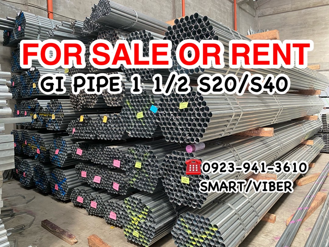 GI PIPE, Commercial & Industrial, Construction & Building Materials on ...
