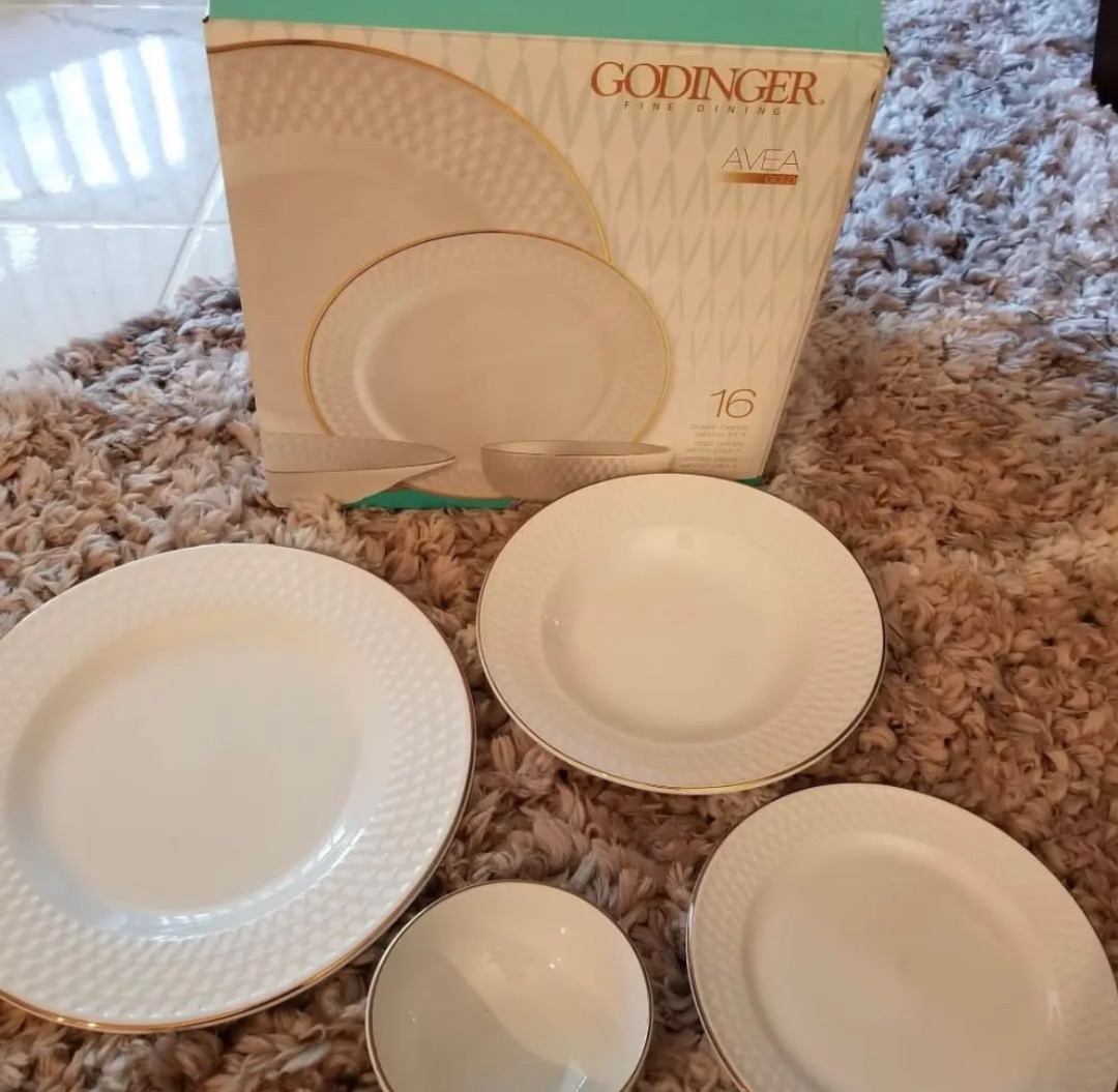 Godinger Dinnerware Set Service for 12, Furniture & Home Living ...