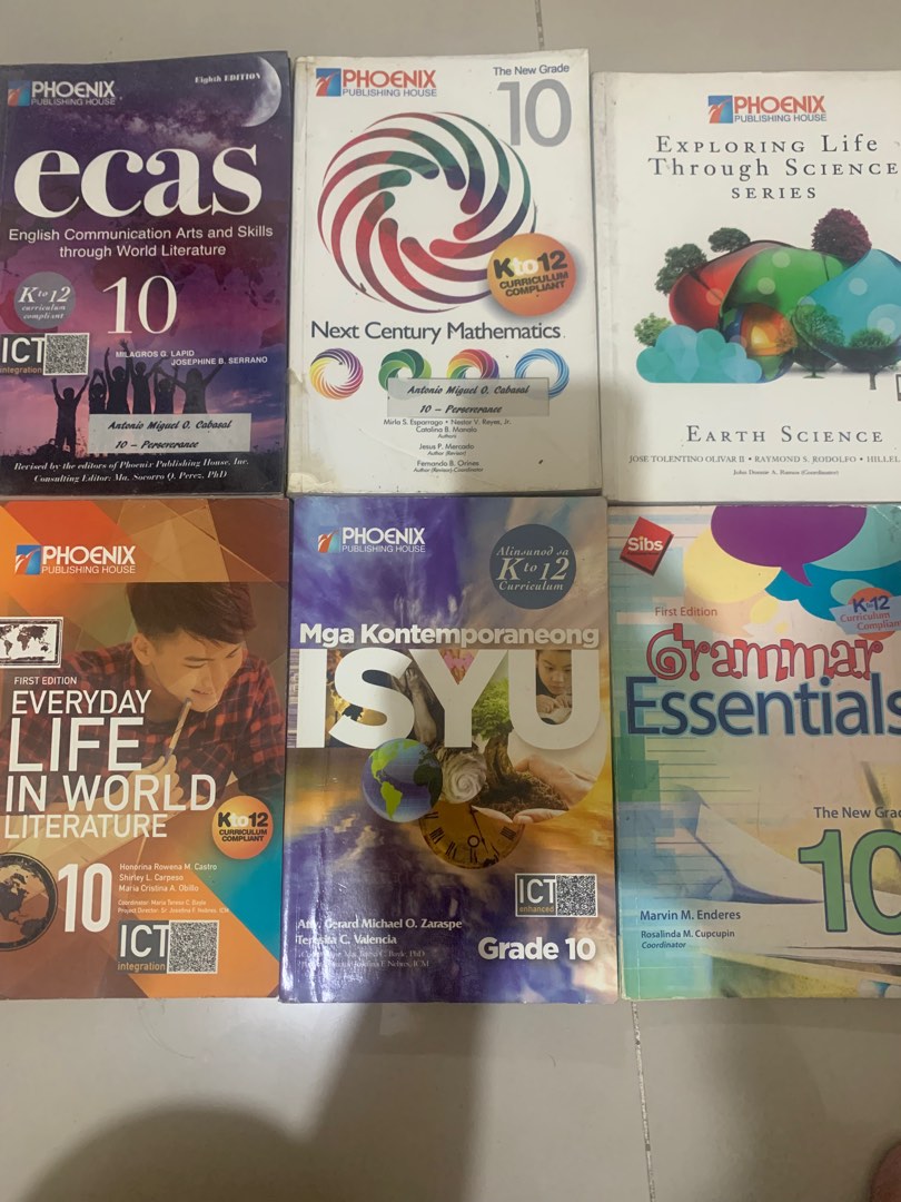 Grade 10 books, Hobbies & Toys, Books & Magazines, Textbooks on Carousell