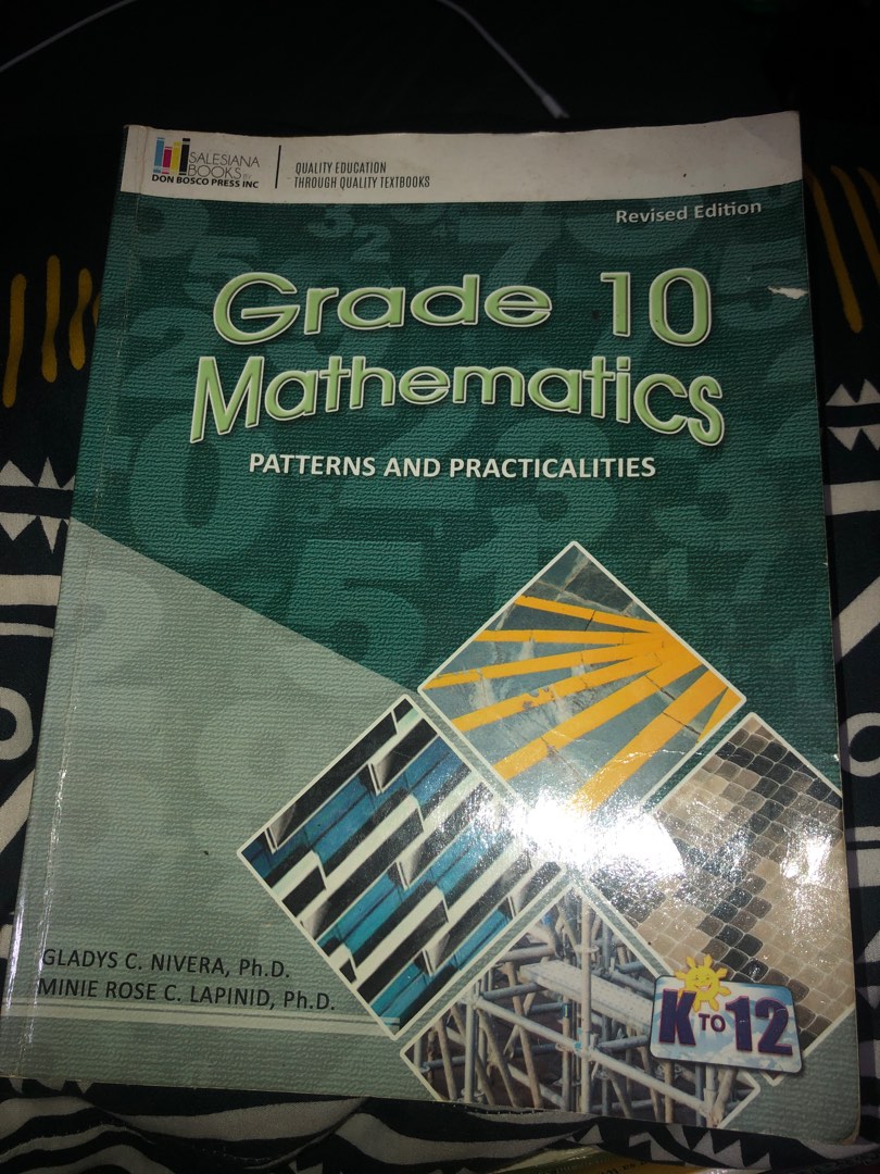 Grade 10 Mathematics Patterns and Practicalities, Hobbies & Toys, Books ...