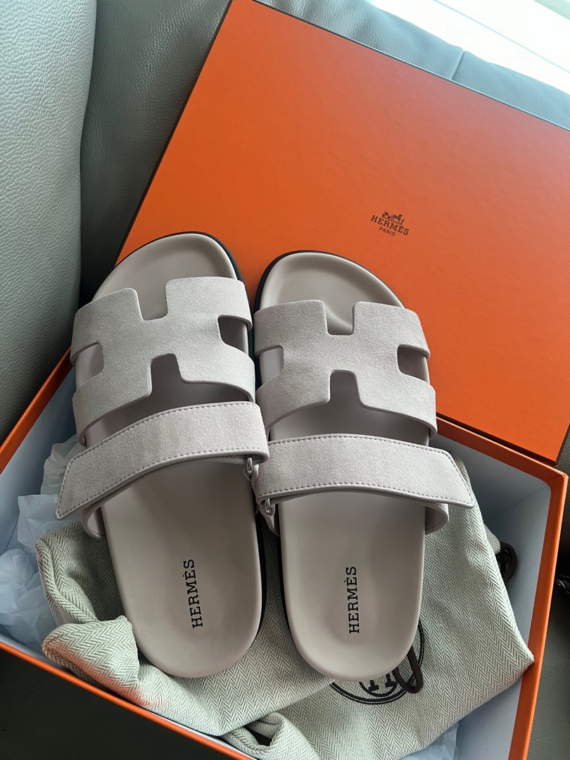 Hermes Chypre Rose Porcelain, Luxury, Sneakers & Footwear on Carousell