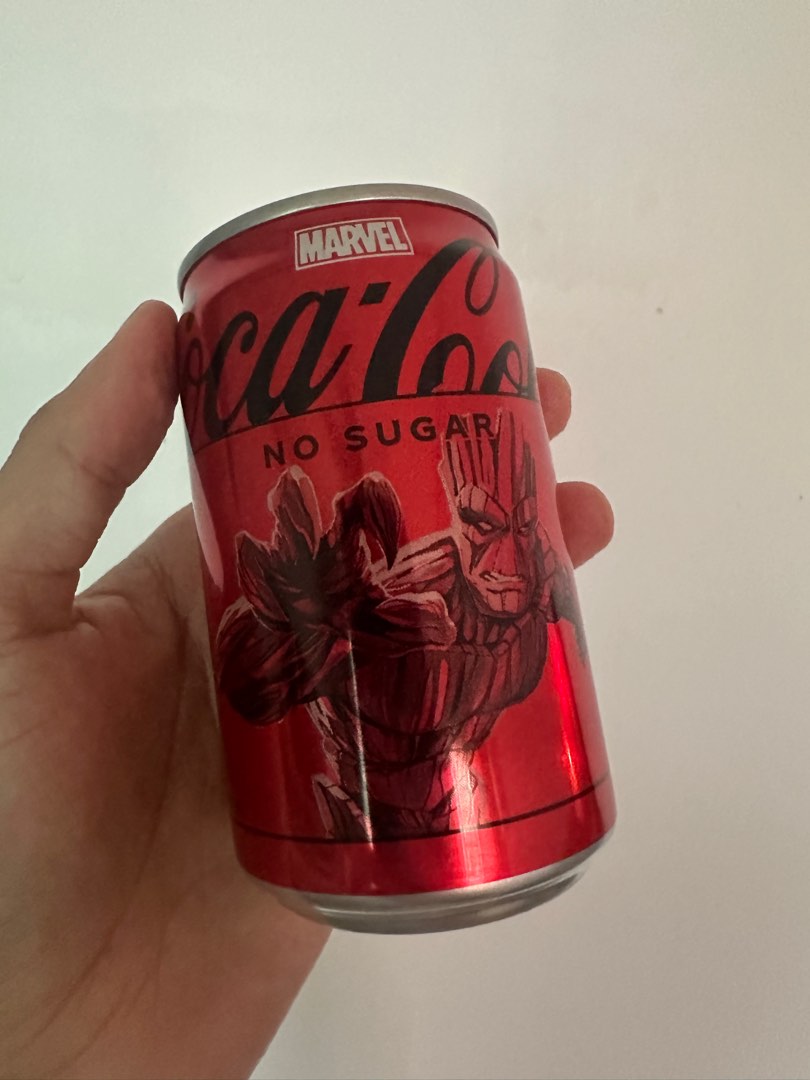 [Hong Kong Version] Coca-Cola X Marvel 2024- Zero Coke-220ml (Groot ...