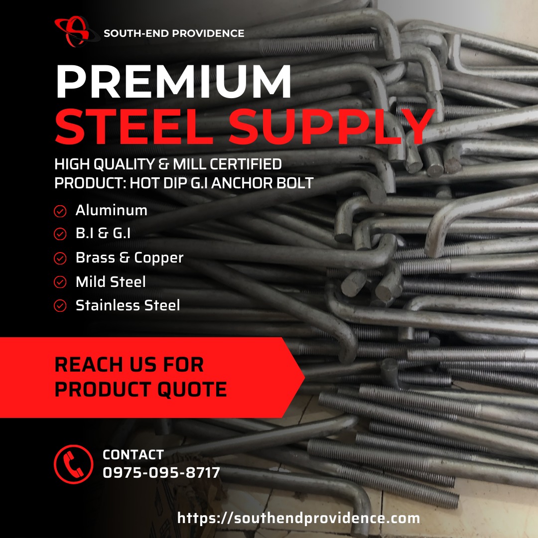 Hot Dip M20 x 300 OAL Anchor Bolt | Galvanized Iron Steel Bolt | Stud ...