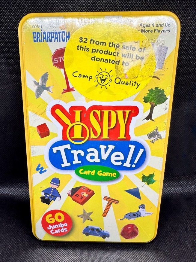 I Spy Travel Card Game - Tin Can Deluxe Edition, Hobbies & Toys, Toys ...