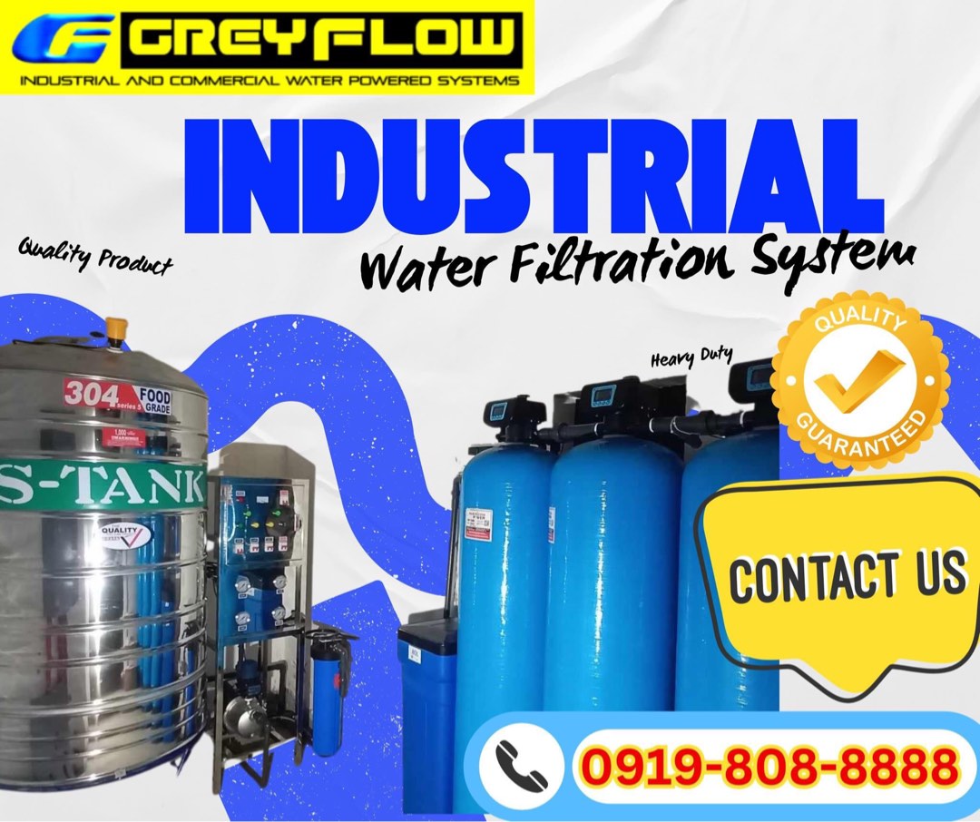 Industrial water filtration system, Commercial & Industrial, Industrial ...