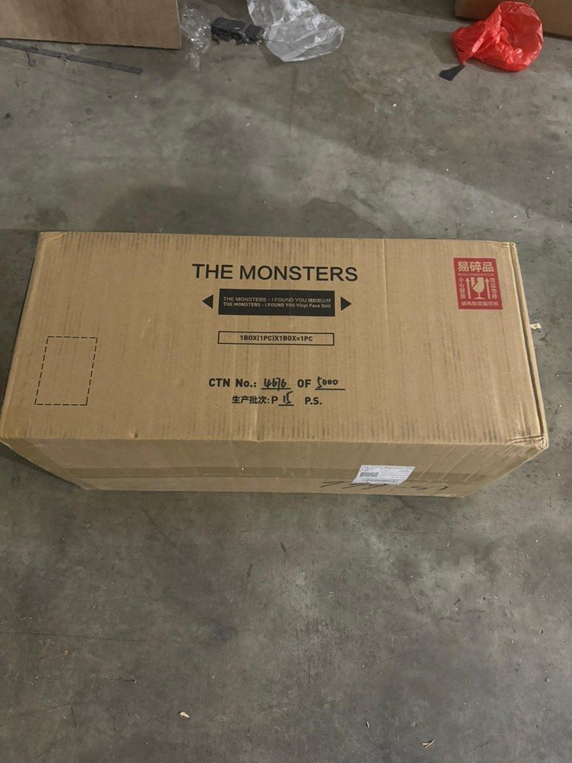 (instock) Popmart - Zimomo The Monsters I Found You Vinyl Face Doll ...