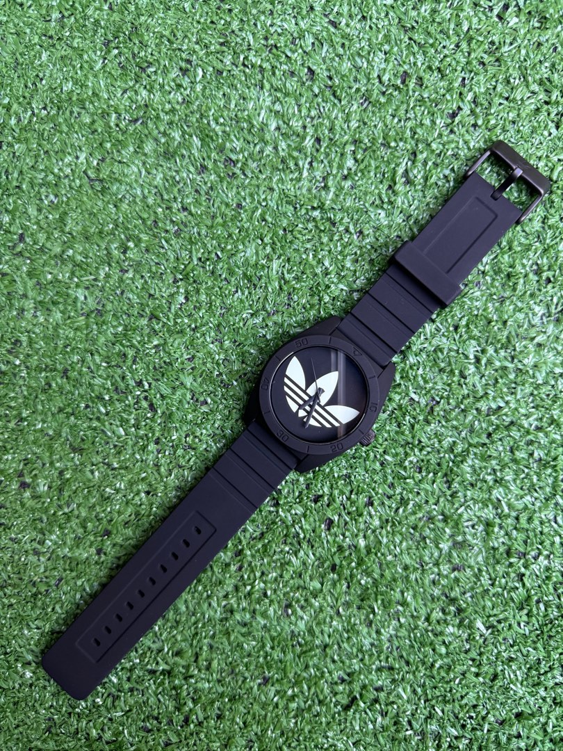 Jam Adidas Hitam Mellow, Men's Fashion, Watches & Accessories, Watches ...