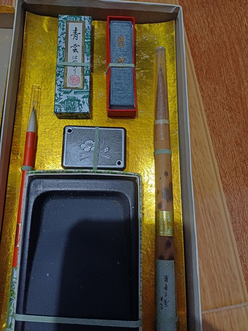 Japanese Calligraphy Set Everything Else Others On Carousell