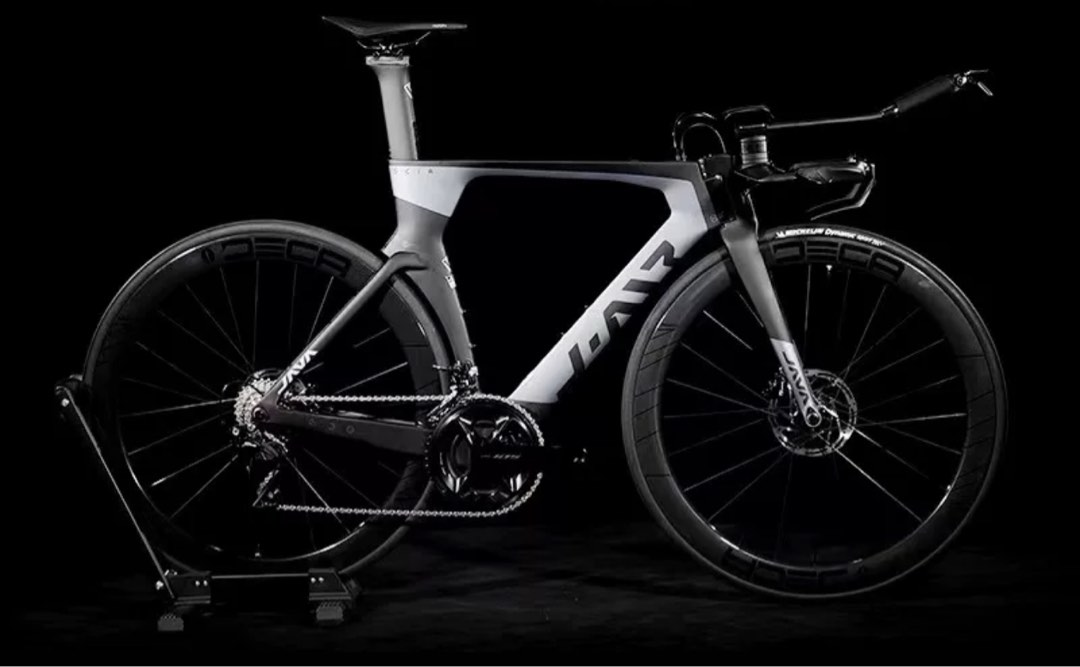 Java SCIA TT/Tri roadbike |team edition |black grey |Shimano groupset ...