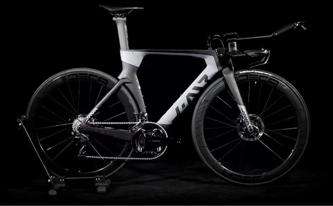 Java SCIA TT/Tri roadbike |team edition |black grey |Shimano groupset ...