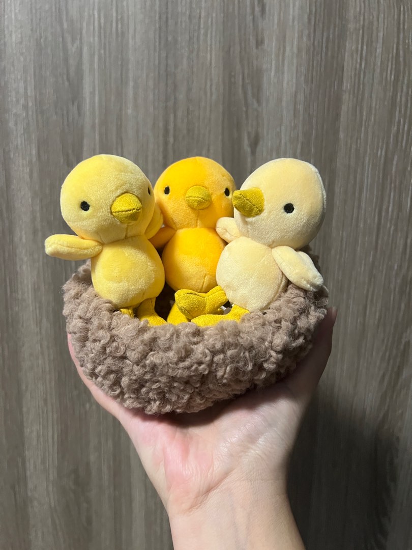 Jellycat nesting chick, Furniture & Home Living, Home Decor Accessories, Other Home Decor ...