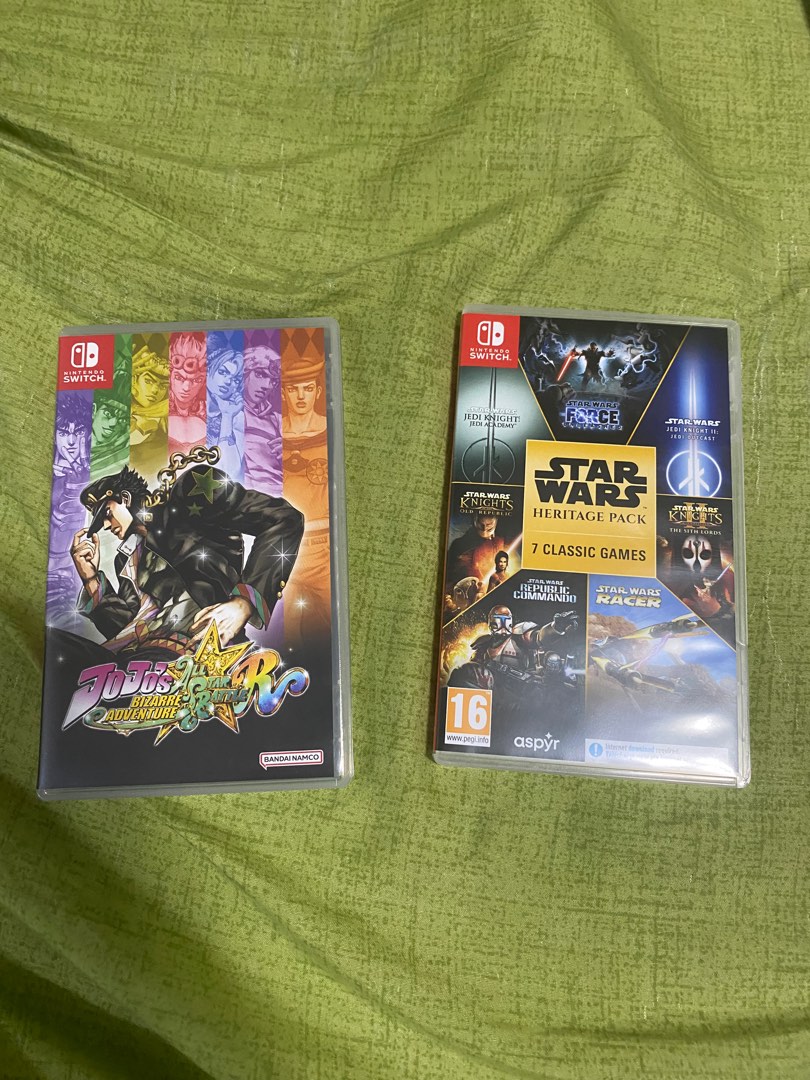 JJBA ASBR/ Star Wars Heritage Pack Nintendo Switch games, Video Gaming, Video Games, Nintendo on ...
