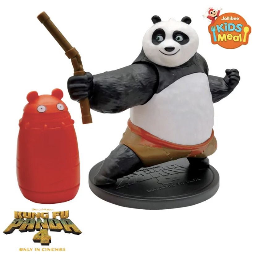 Jollibee Kids Meal Kung Fu Panda 4 PO PANDA March 2024, Hobbies & Toys ...