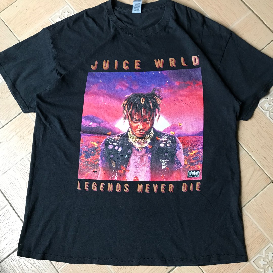 JUICE WRLD, Men's Fashion, Tops & Sets, Tshirts & Polo Shirts on Carousell