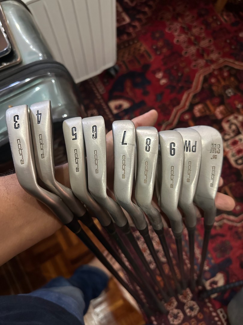 Cobra King Oversized Senior Iron Set, Sports Equipment, Sports & Games ...