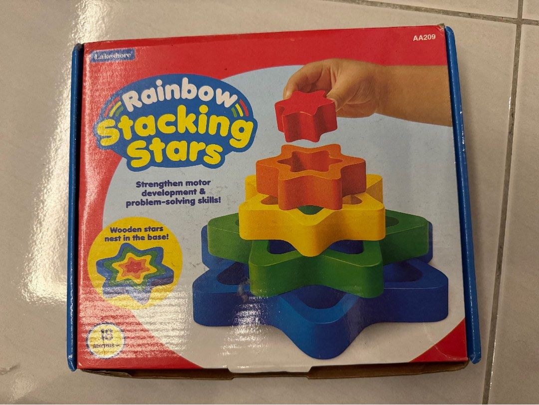 Lakeshore Stacking Star, Hobbies & Toys, Toys & Games on Carousell