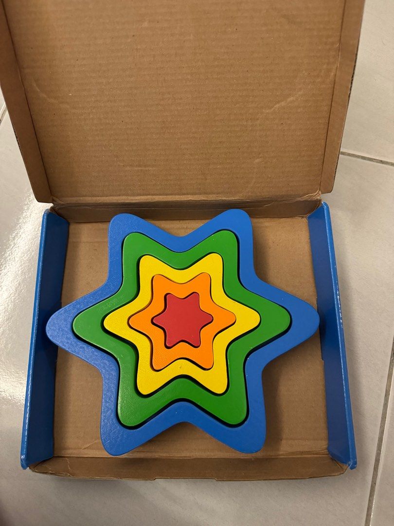 Lakeshore Stacking Star, Hobbies & Toys, Toys & Games on Carousell
