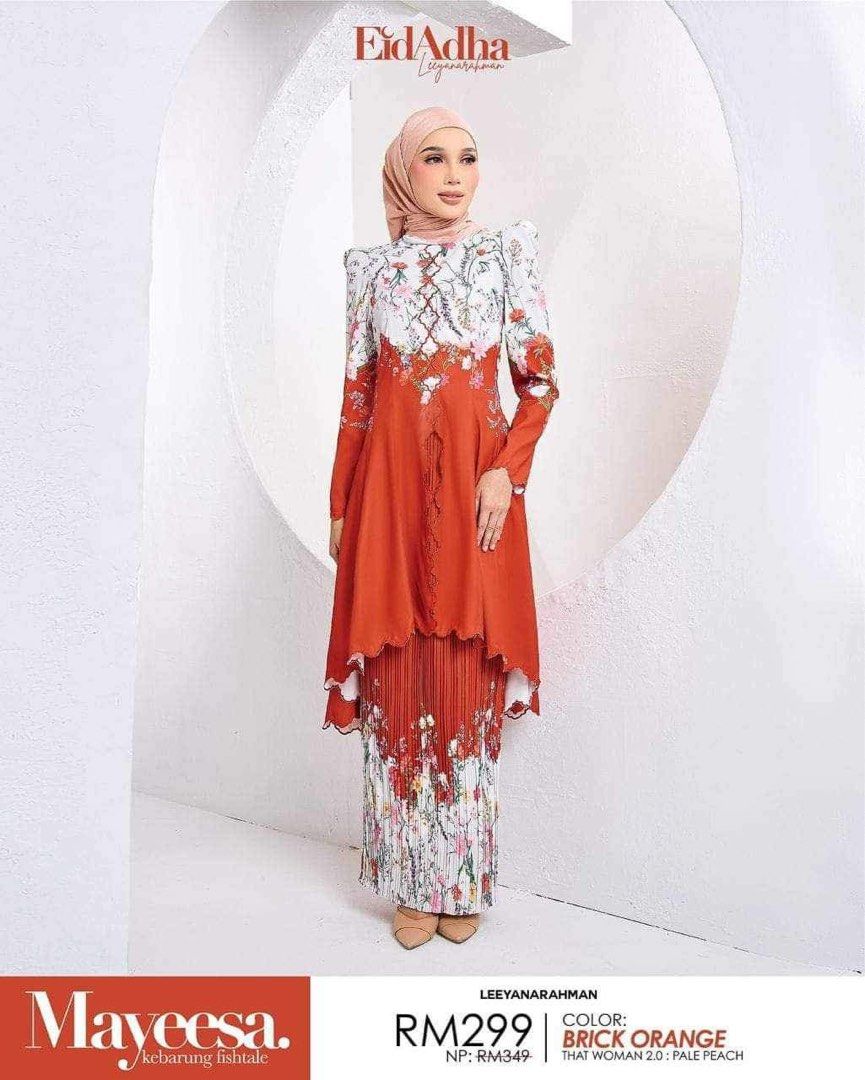 Leeyanarahman Mayeesa Kebarung, Women's Fashion, Muslimah Fashion, Baju Kurung & sets on Carousell