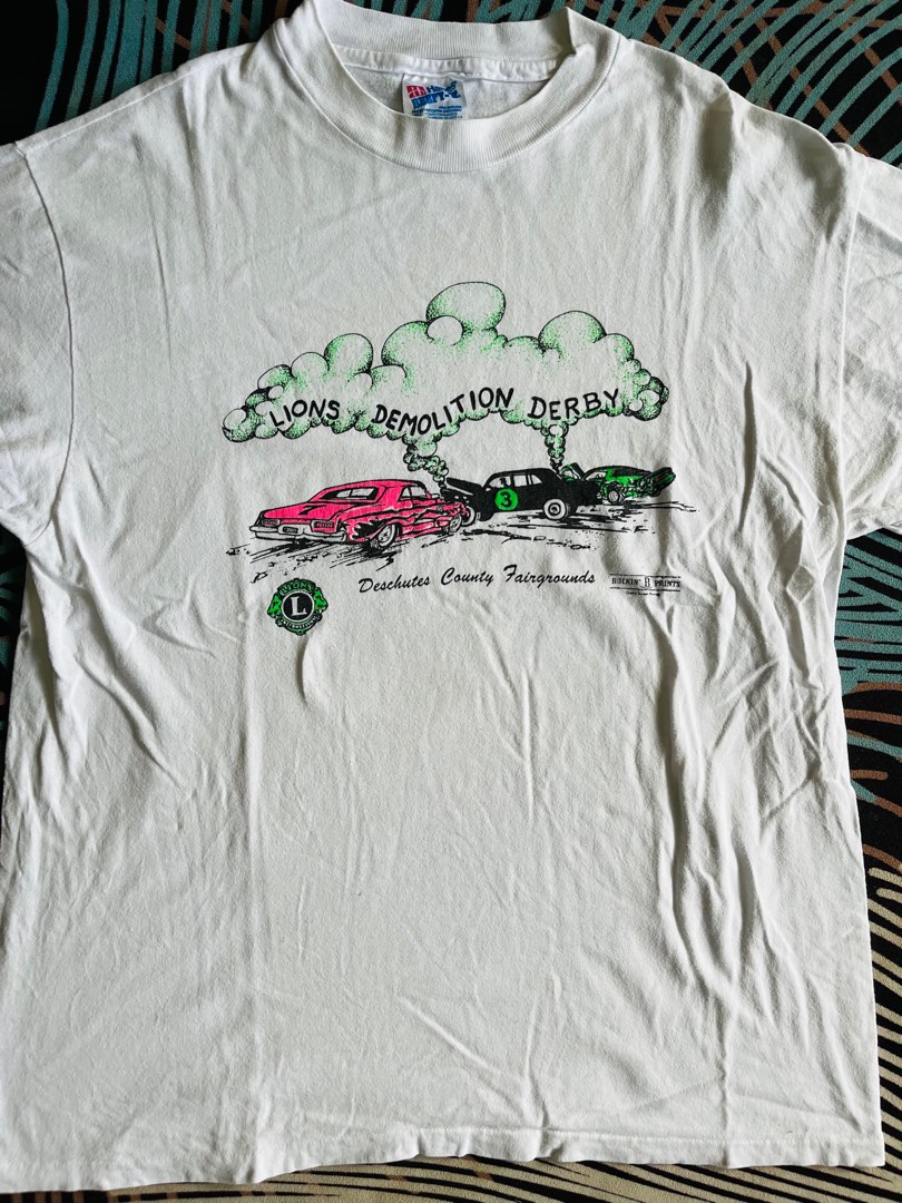 LIONS DEMOLITION DERBY, Men's Fashion, Tops & Sets, Tshirts & Polo ...