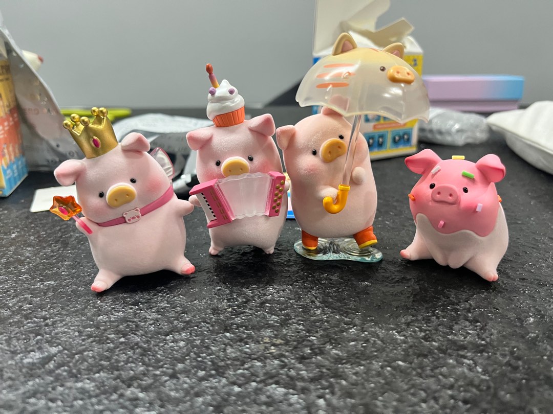 lulu zhu- lulu pig blind box(opened), Hobbies & Toys, Toys & Games on ...