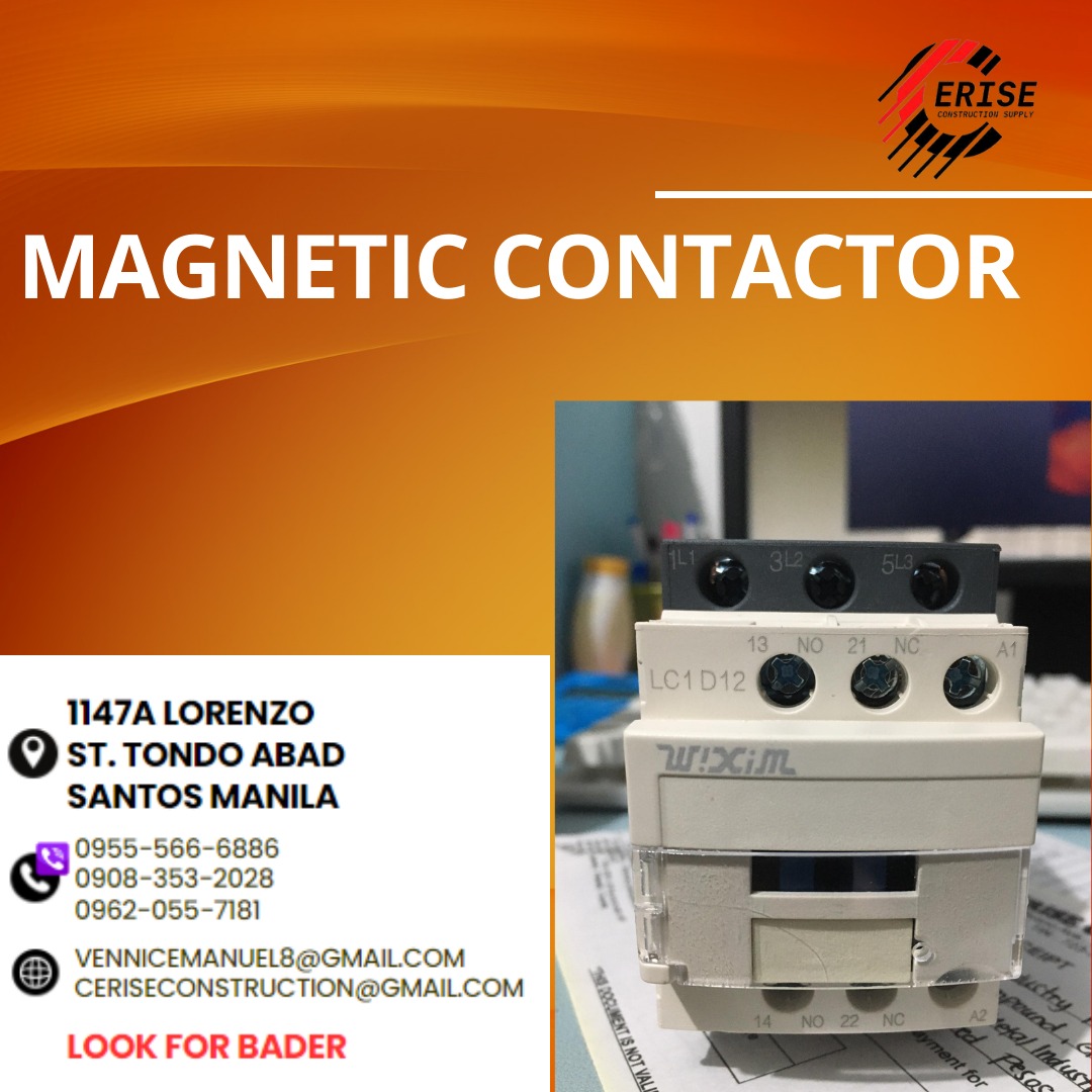 MAGNETIC CONTACTOR, Commercial & Industrial, Construction & Building ...