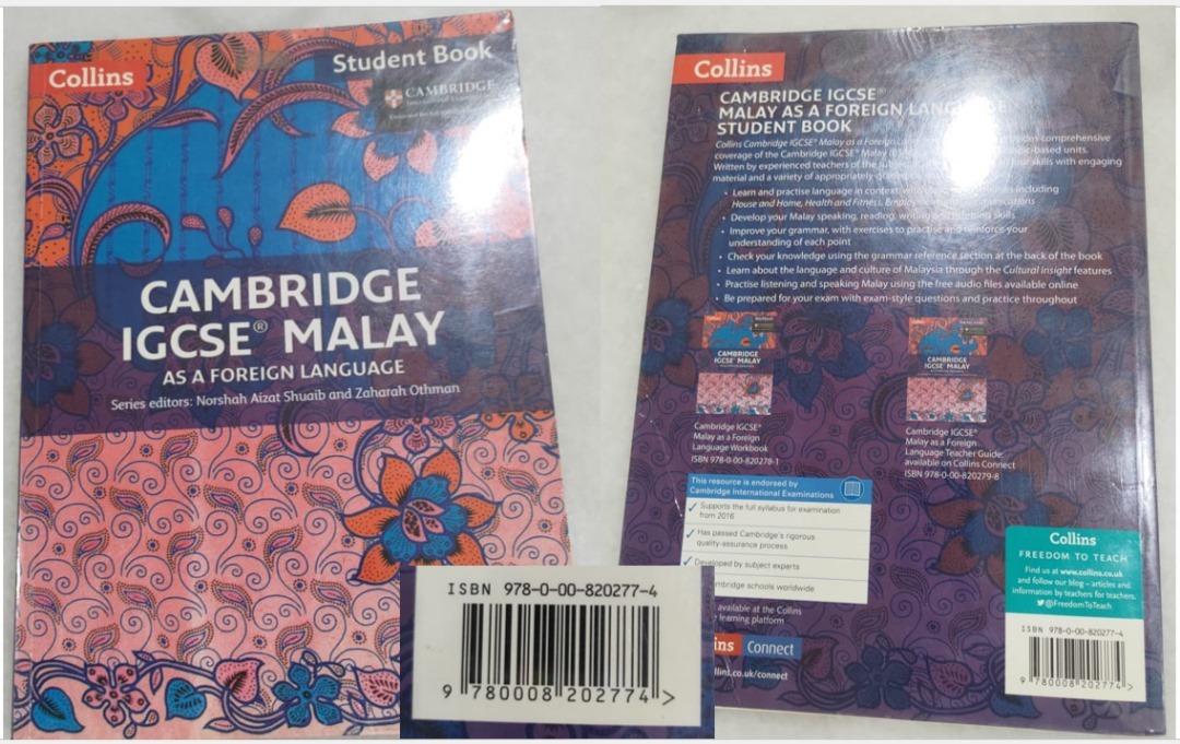 Malay Foreign Language IGCSE Textbook, Hobbies & Toys, Books ...