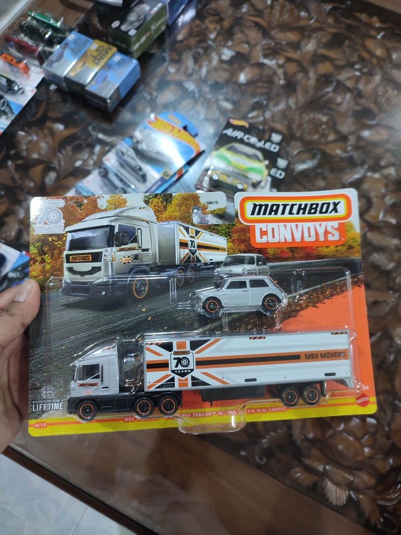 Matchbox Mini Cooper Transporter, Hobbies & Toys, Toys & Games on Carousell