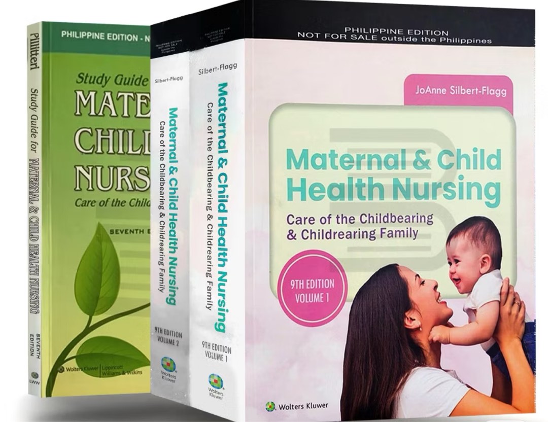 MATERNAL & CHILD HEALTH NURSING 8th & 9th Edition (Volume 1 & 2 ...