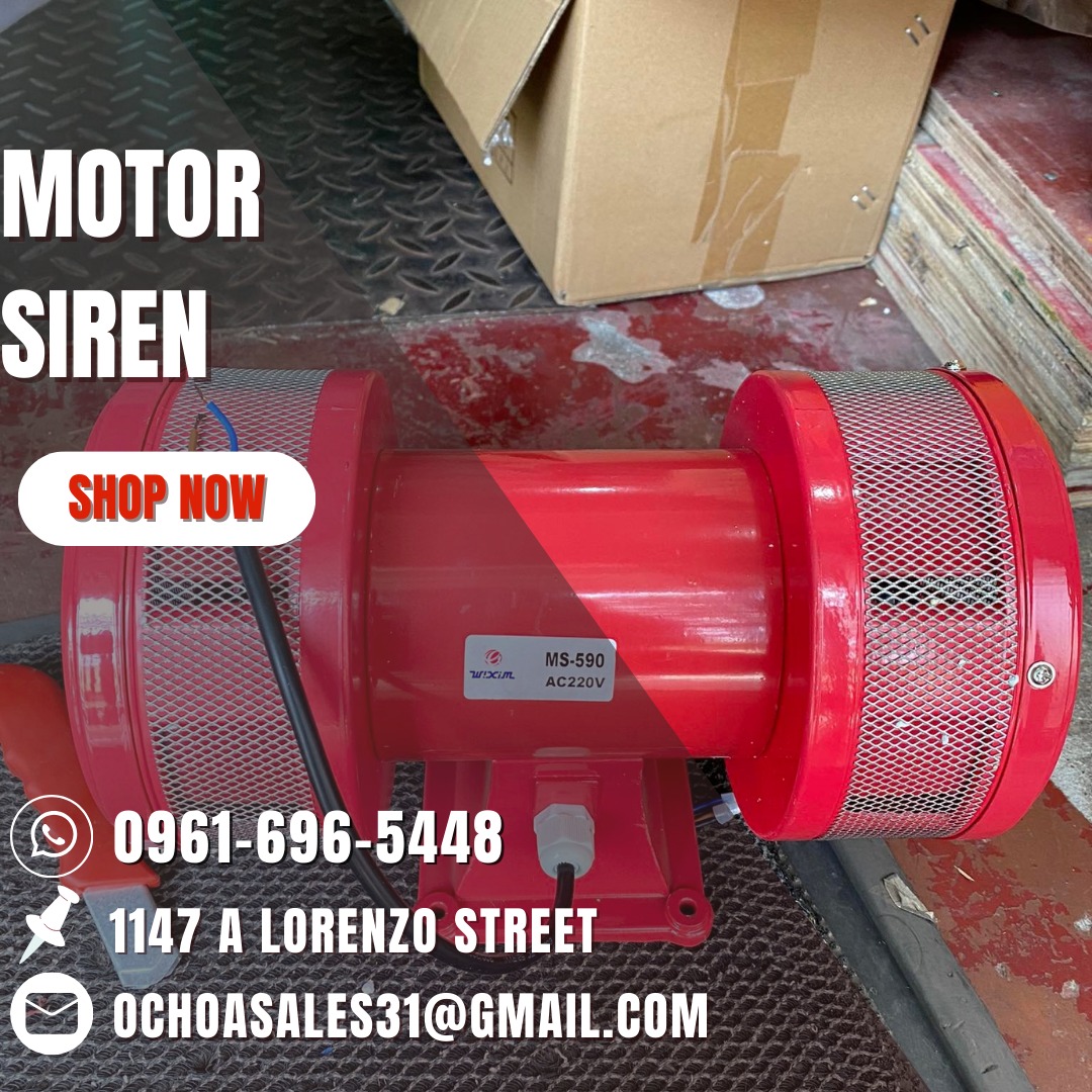 MOTOR SIREN, Commercial & Industrial, Construction & Building Materials ...