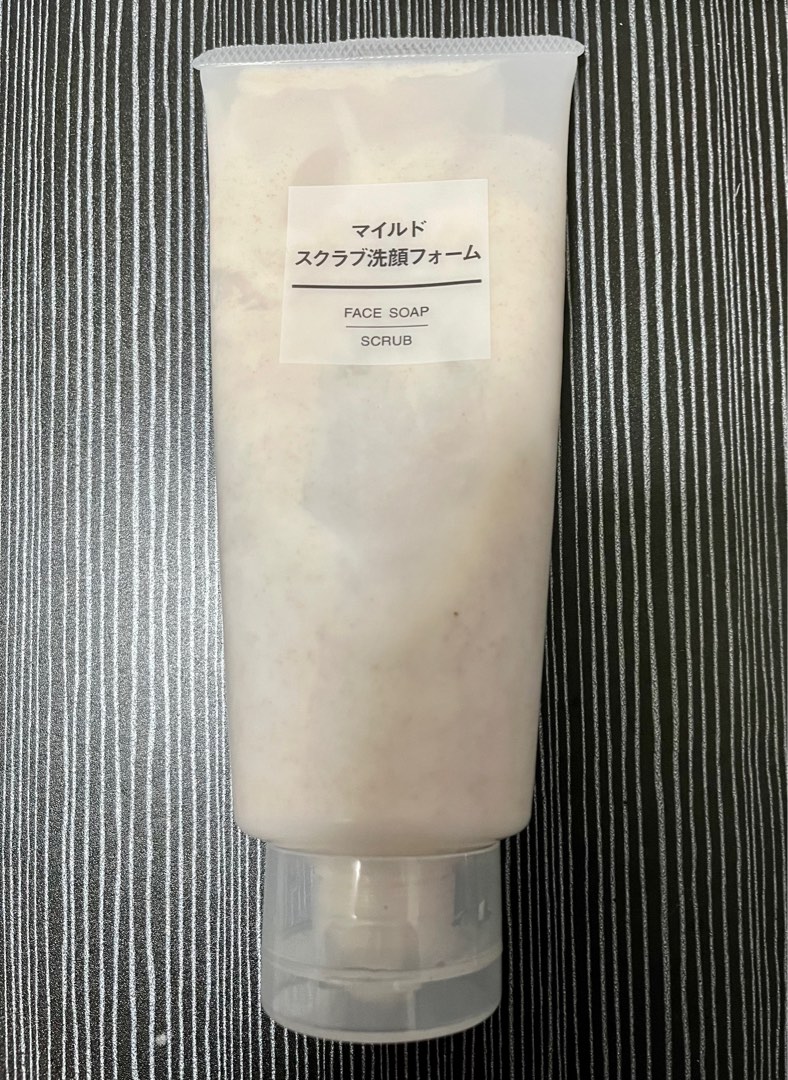 MUJI 無印良品 溫和去角質洗面乳200g, 香水、美妝、保養, 個人清潔保養在旋轉拍賣