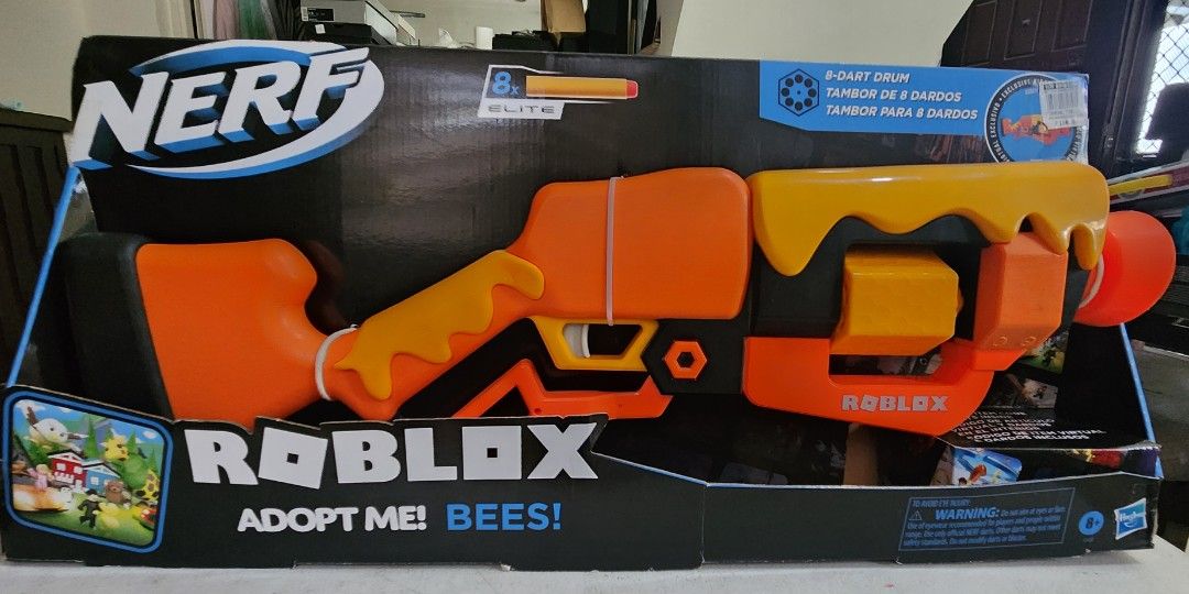NERF Roblox Adopt Me!: BEES! Dart Blaster Gun, Hobbies & Toys, Toys ...