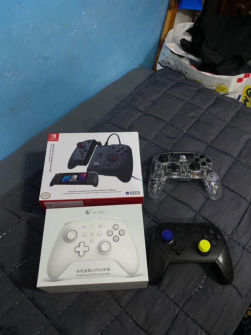 Nintendo Switch Controllers, Video Gaming, Gaming Accessories, Controllers on Carousell