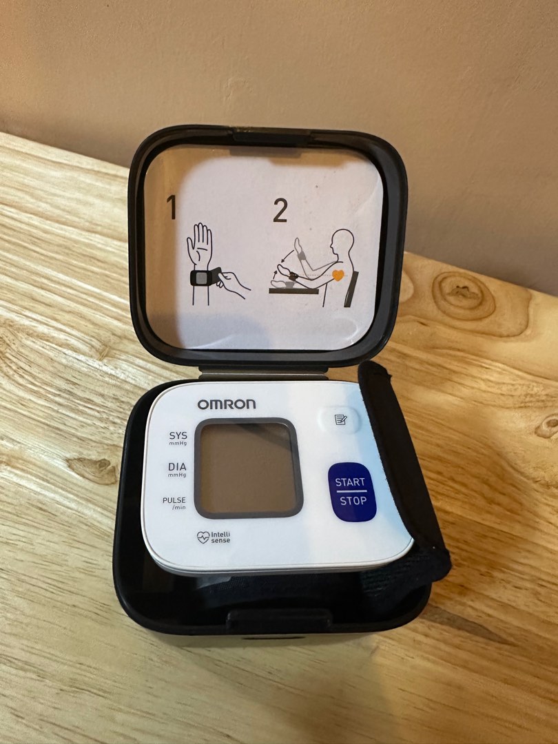 Omron Blood Pressure Monitor Digital, Health & Nutrition, Thermometers ...