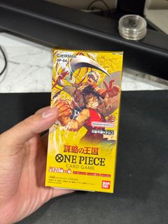 One piece OP-3 booster box/ carton, Hobbies & Toys, Toys & Games on ...