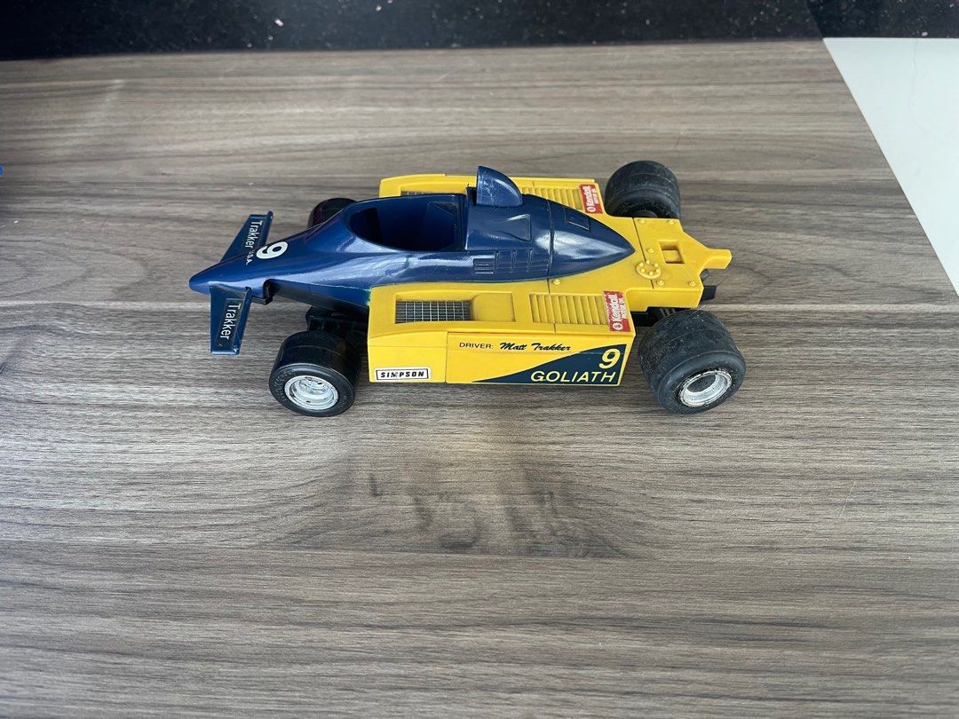 ORIGINAL 80s M.A.S.K. GOLIATH F1 CAR VEHICLE (KENNER VINTAGE TOYS ...
