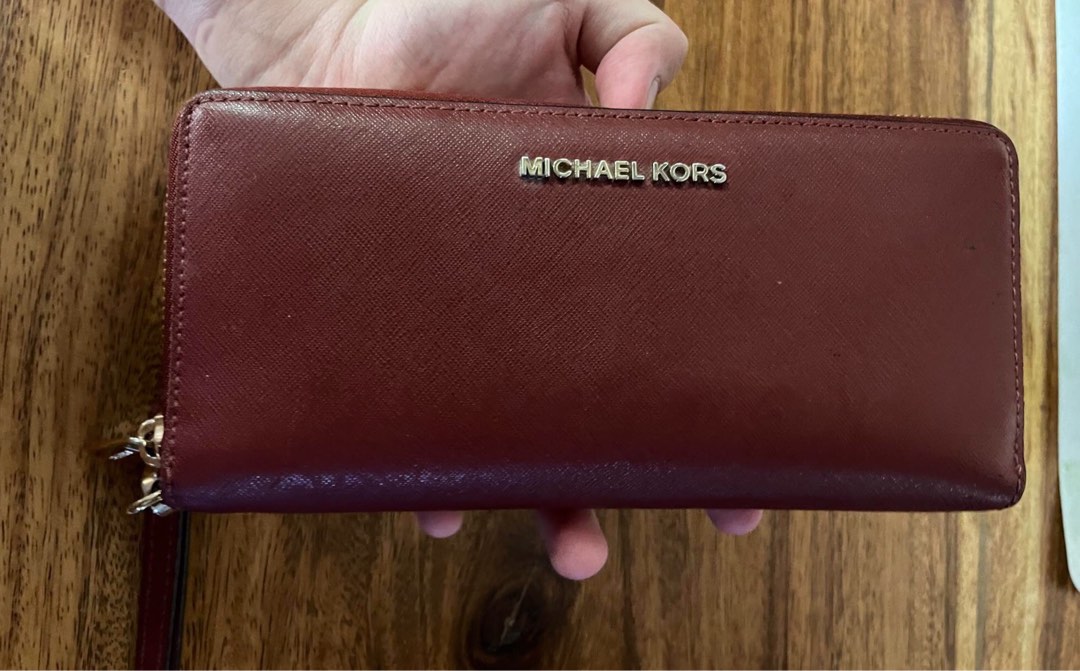 Original MK Long Wallet Wrislet, Women's Fashion, Bags & Wallets ...