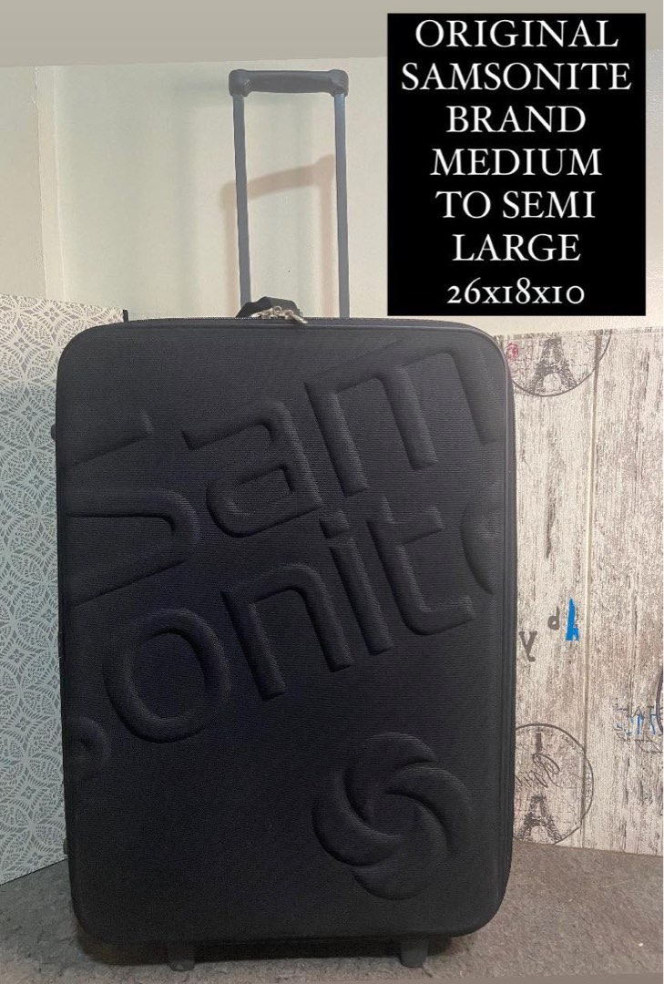 ORIGINAL SAMSONITE BRAND MEDIUM TO SEMI LARGE SIZE LUGGAGE, Hobbies ...